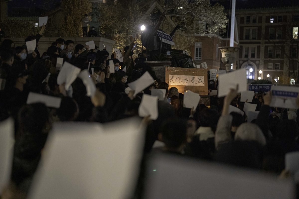 Photos: Chinese people organize anti-COVID-zero protests in New York ...